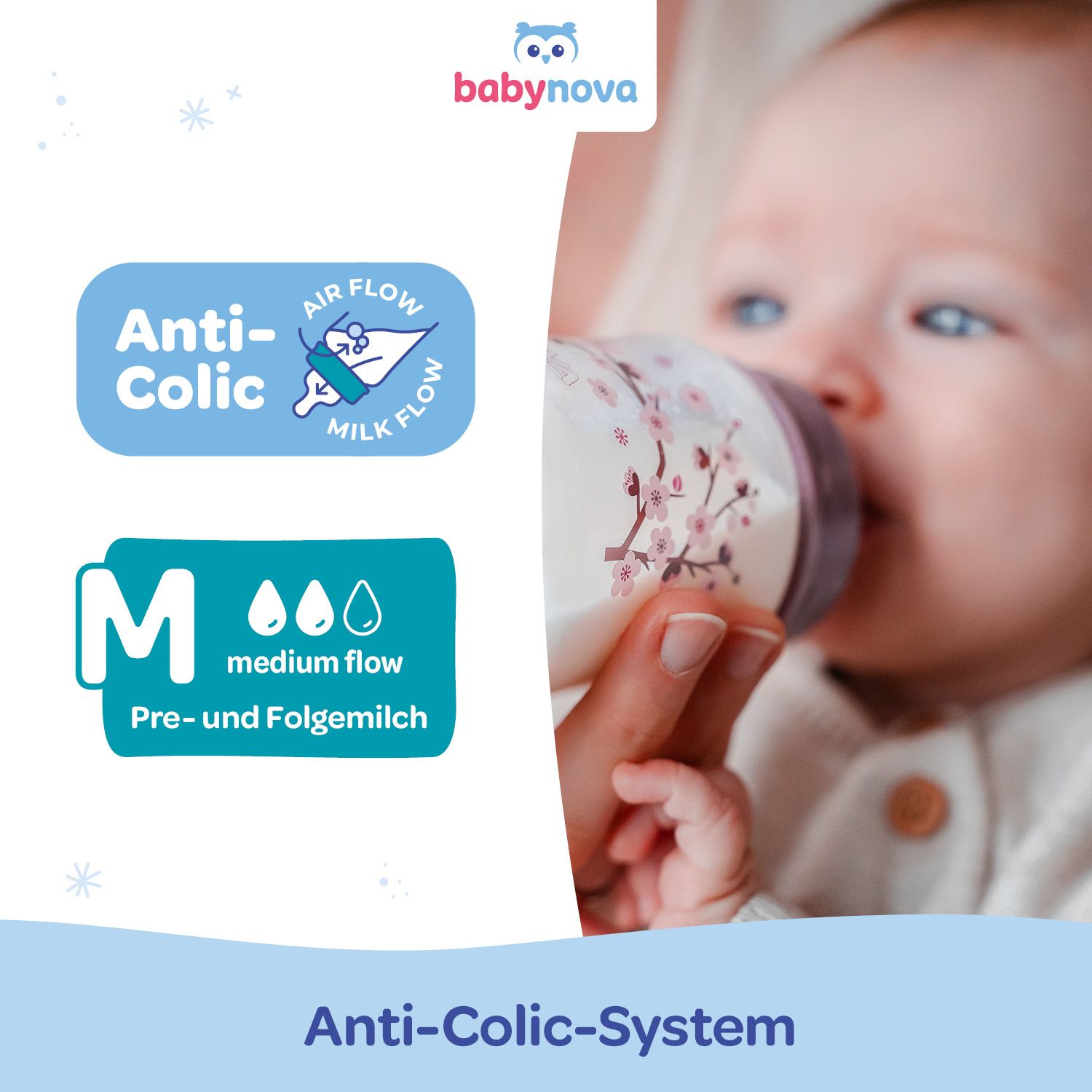 300ml Wide-Neck Bottle - Dandelion